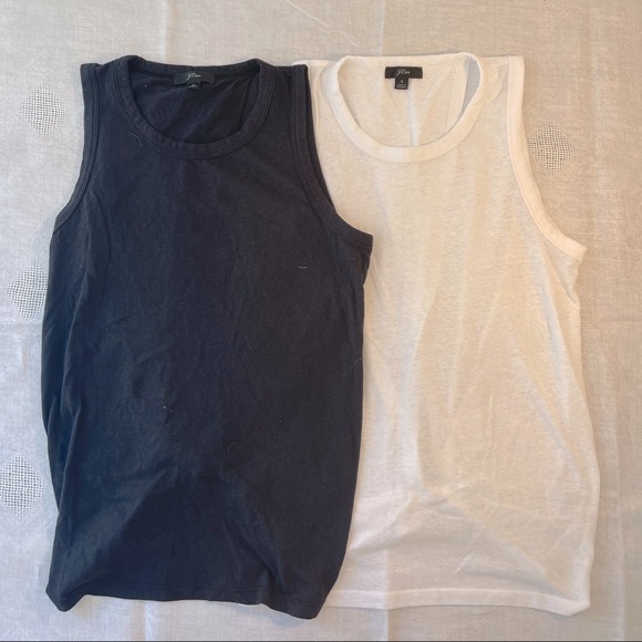 J. Crew | Tops | J Crew Workout Tanks With Open Knotted Back | Poshmark
